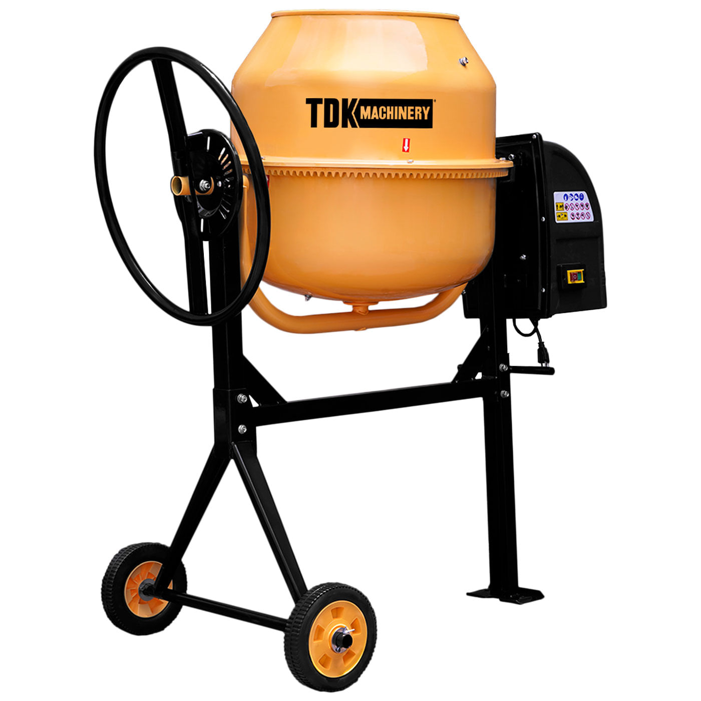 Revolvedora Eléctrica Tdk Machinery 140 Litros 1/2 Saco Motor 0.75 Hp ...