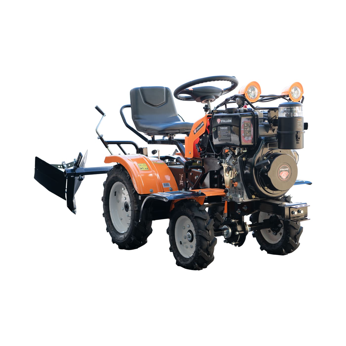Tractor Agrícola Profesional Stallion C/Motor Diésel 9.6 Hp - T-roc001 ...