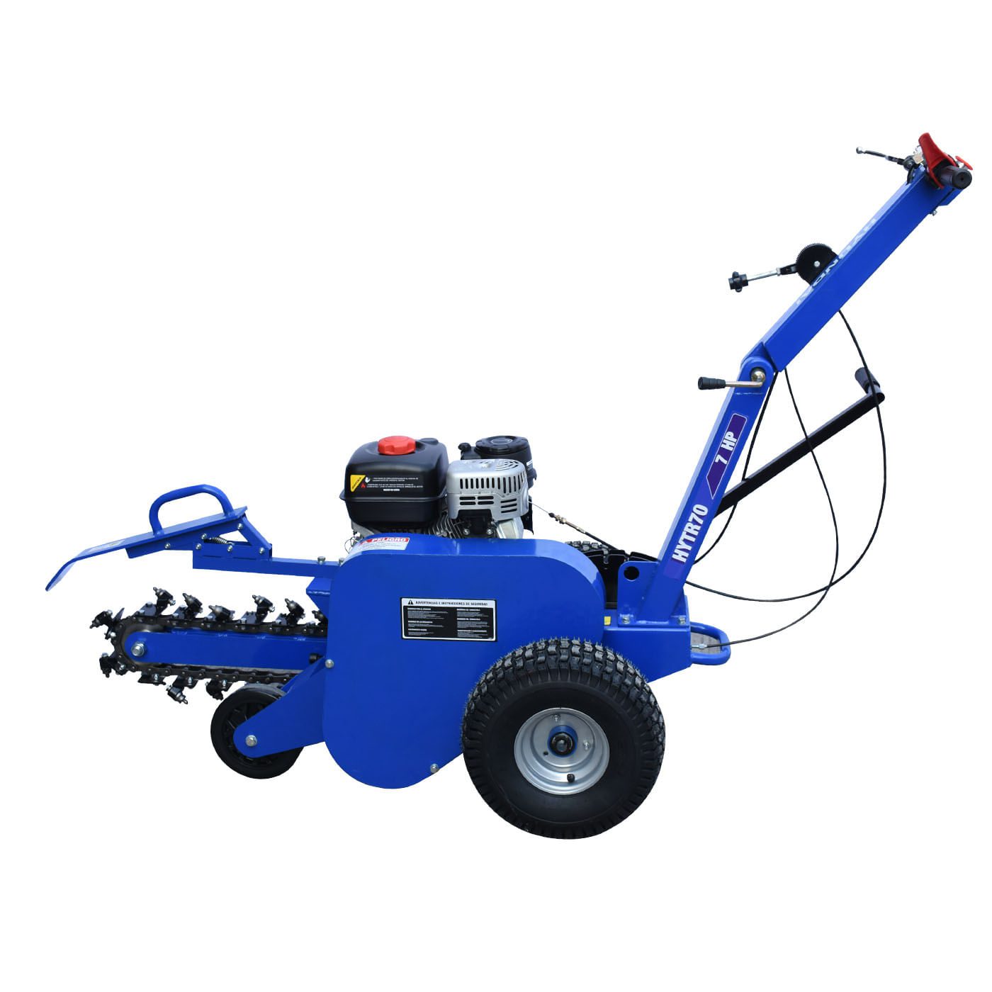 Zanjadora Profesional Hyundai C/motor 7 Hp - Hytr70xt - Raiker