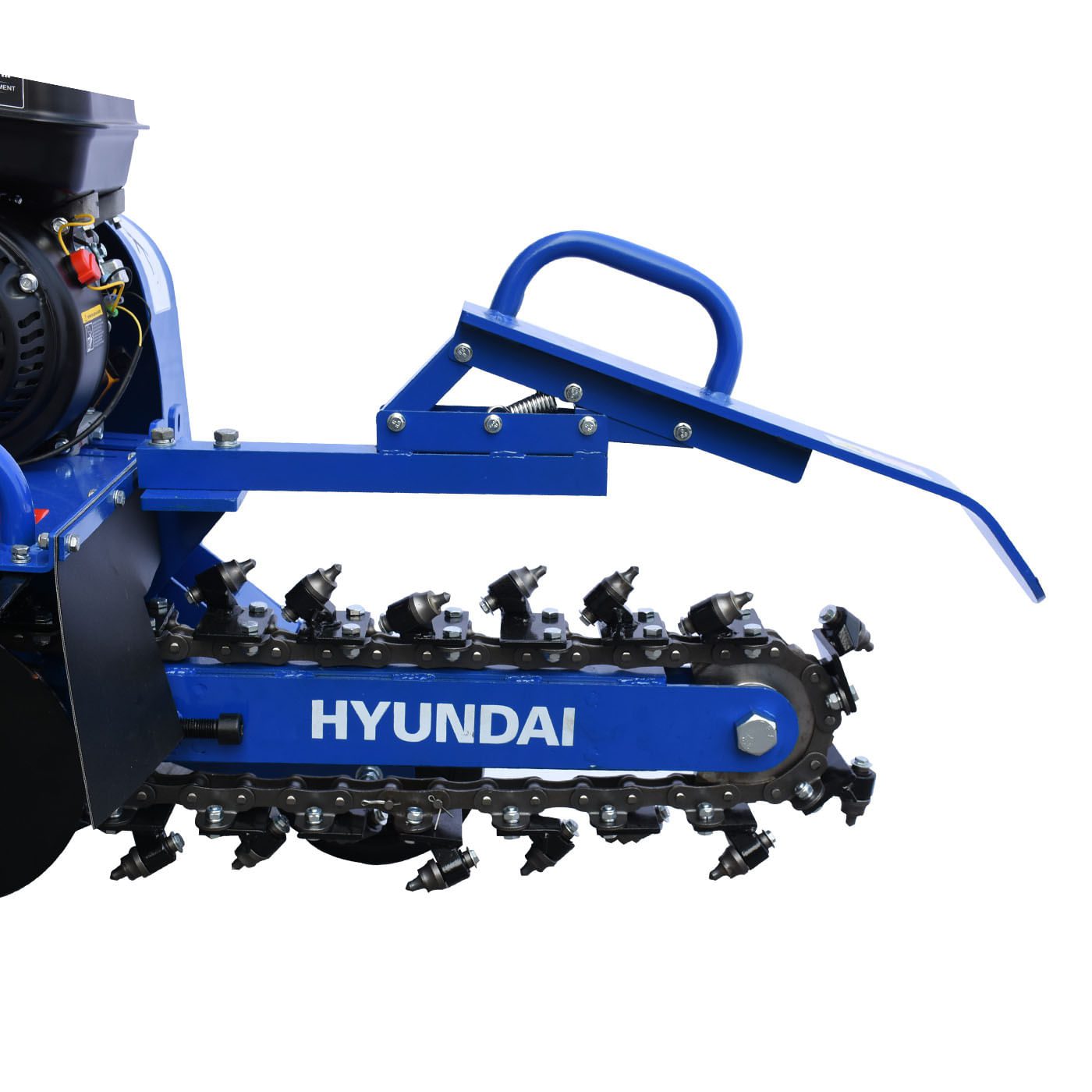 Zanjadora Profesional Hyundai C/motor 7 Hp - Hytr70xt - Raiker