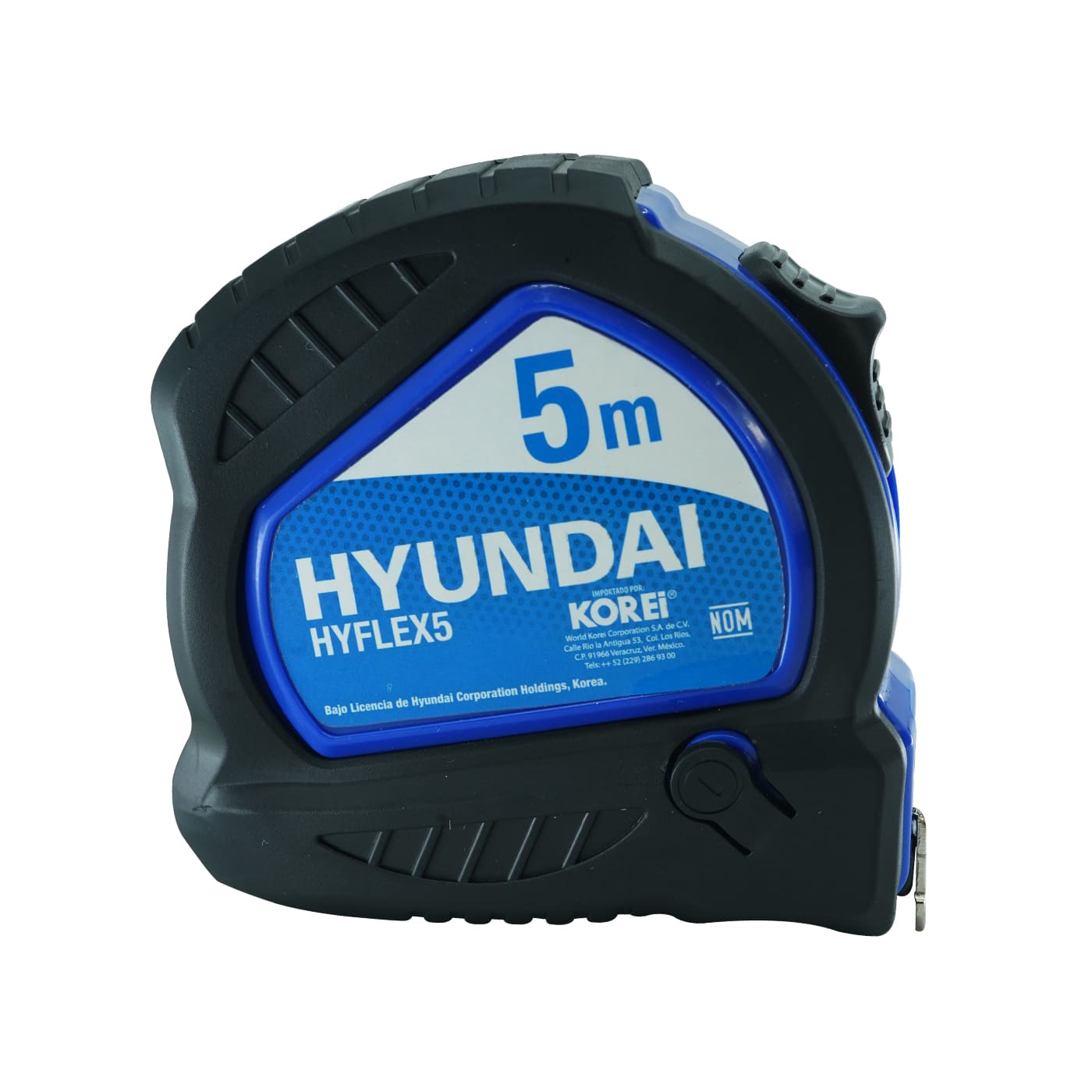 Flexómetro 5 Metros Hyundai - Hyflex5 - Raiker