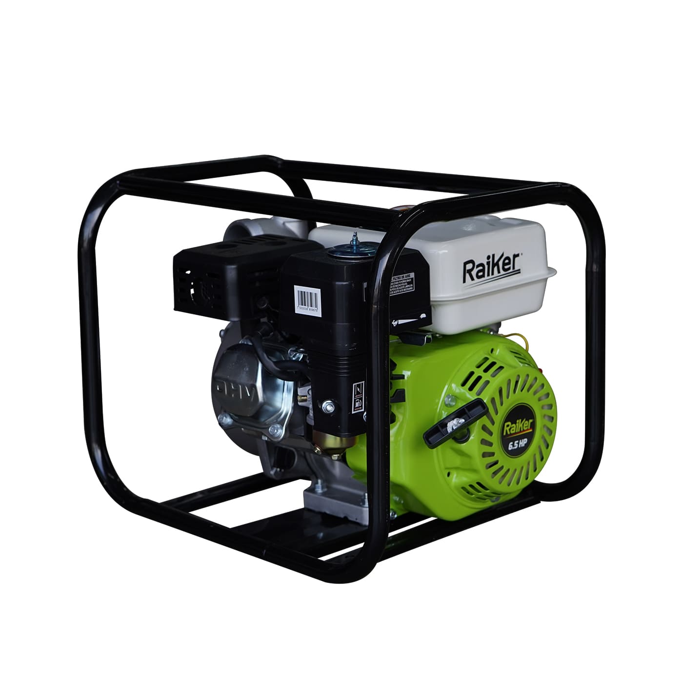 Bomba De Agua Autocebante Raiker 6.5 Hp 2x2 4 Tiempos - Rkb2265 - Raiker