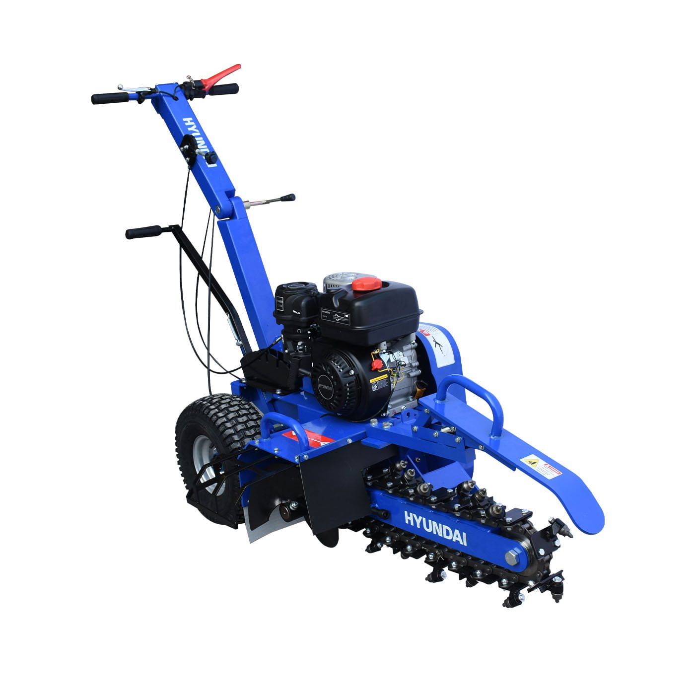 Zanjadora Profesional Hyundai C/motor 7 Hp - Hytr70xt - Raiker