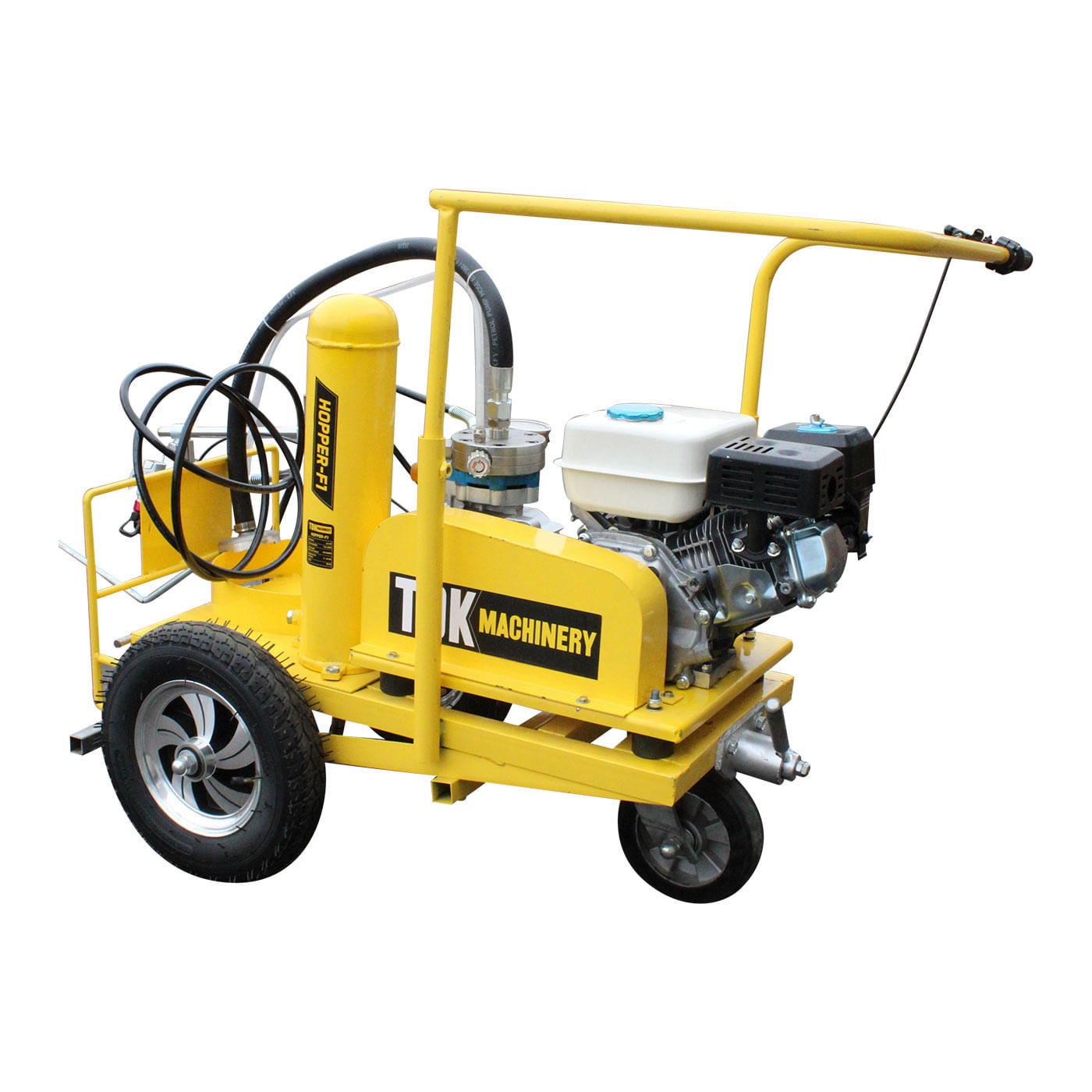 Máquina Pinta Rayas Tdk Machinery C/Motor 6.5 Hp - Hopper-f1 - Raiker
