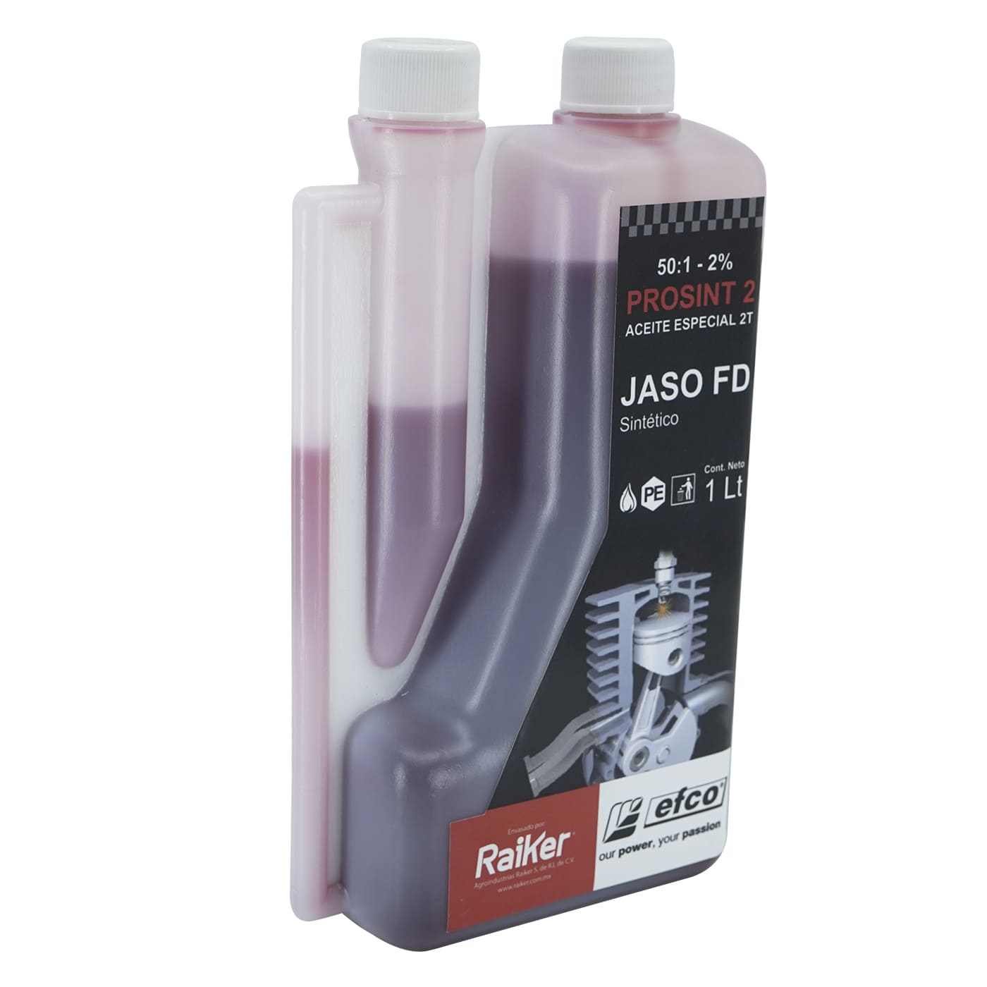 Aceite Especial Prosint 2t Botella 1 Litro - 001001364 - Raiker