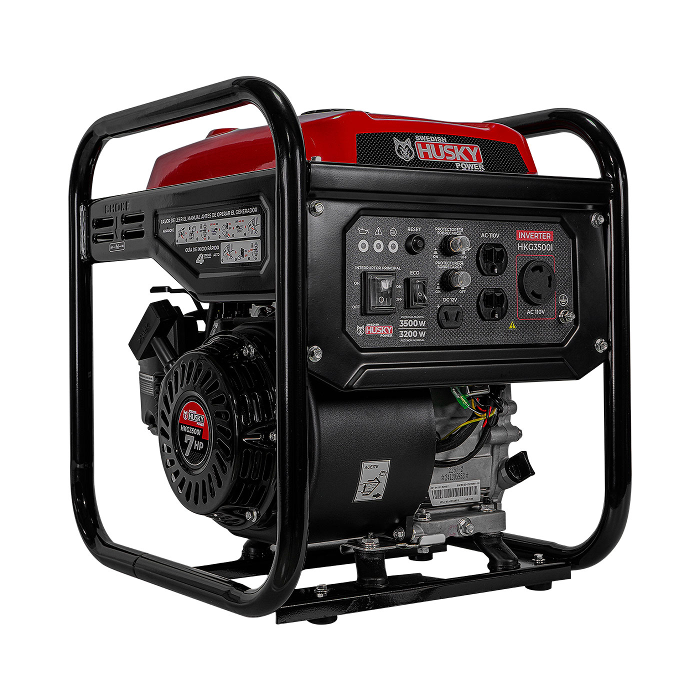 Generador Swedish Husky Power 3,500 Watts Inverter A Gasolina ...