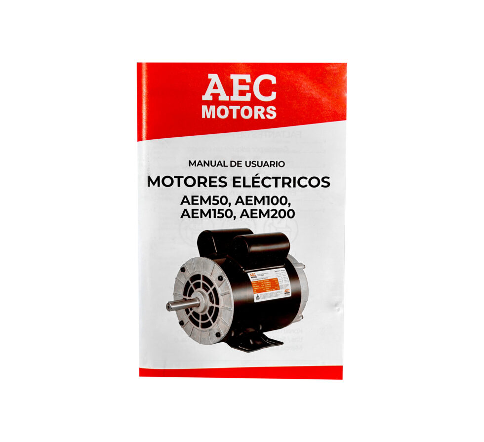 Motor Eléctrico Aec Motors 1.5 Hp 110/220v 4 Polos - AEM150 - Raiker