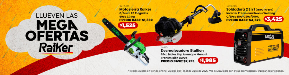 Mega Ofertas - Raiker