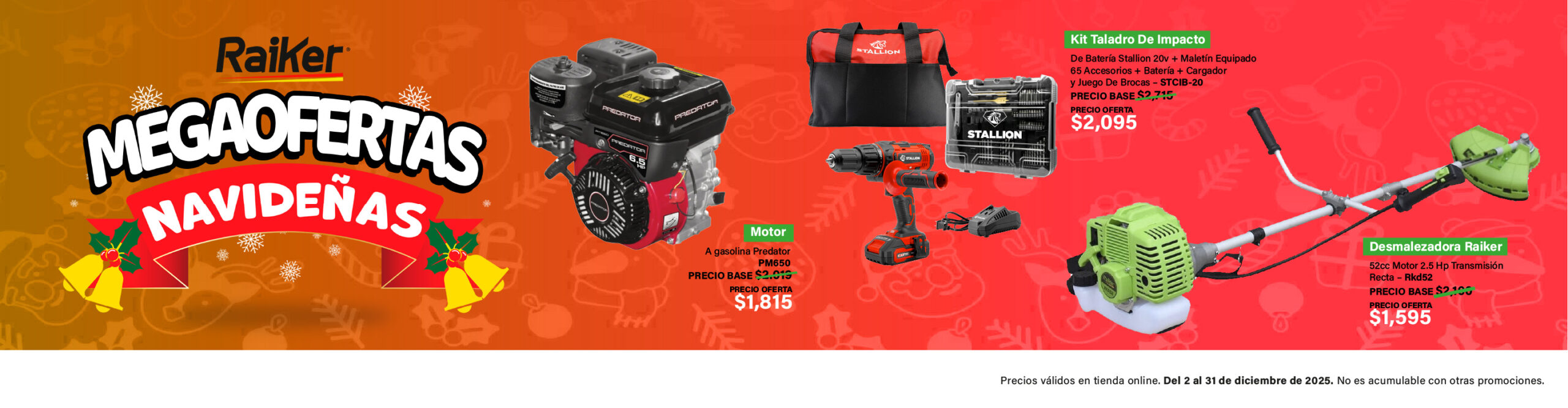 Mega Ofertas - Raiker