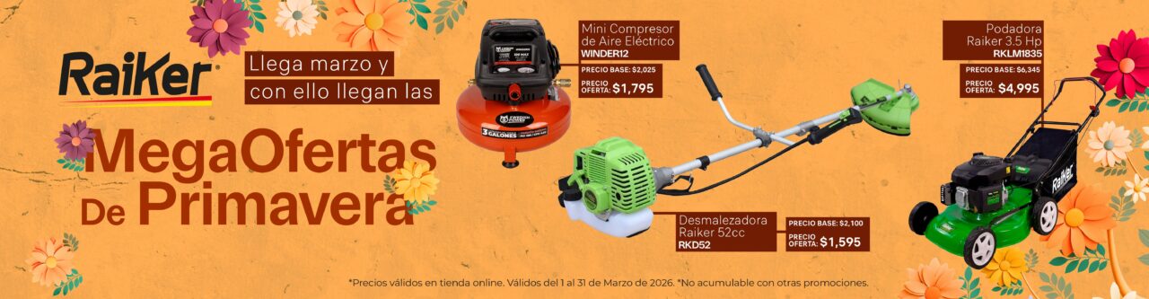 Mega Ofertas - Raiker